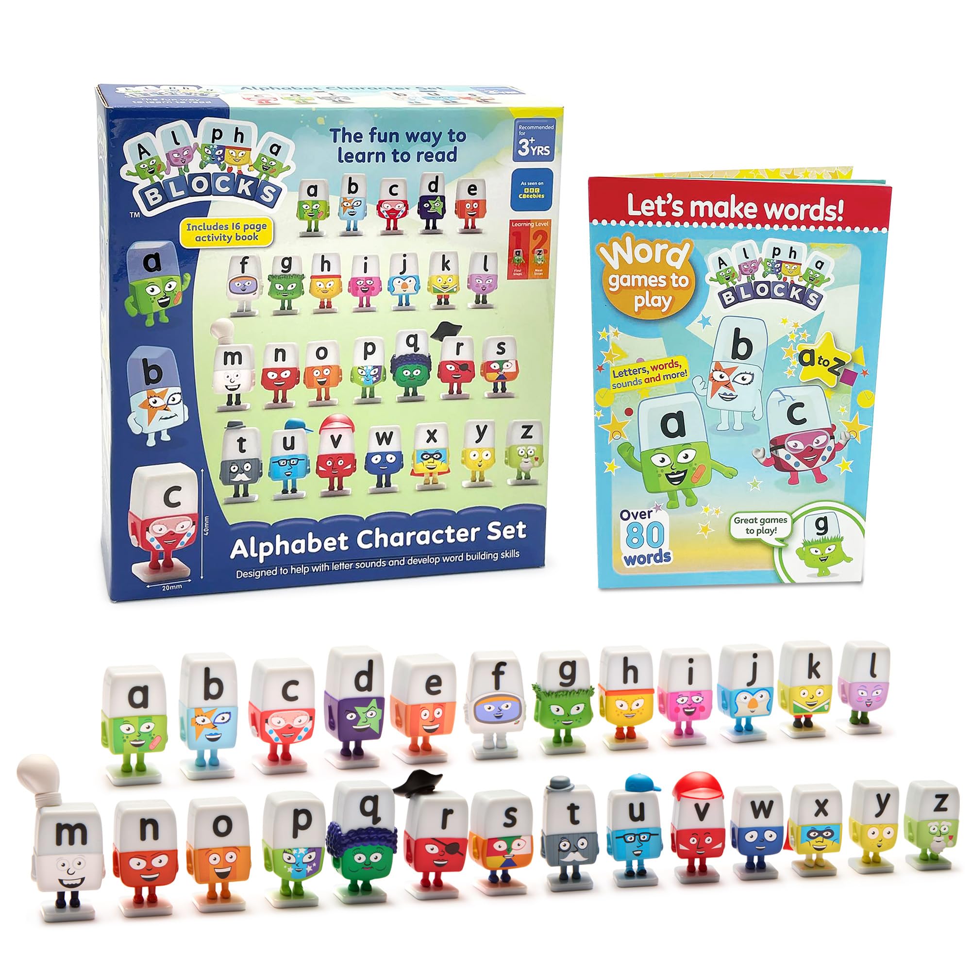 ALPHABLOCKS Alphabet Character Set for Kids – Kiddimax