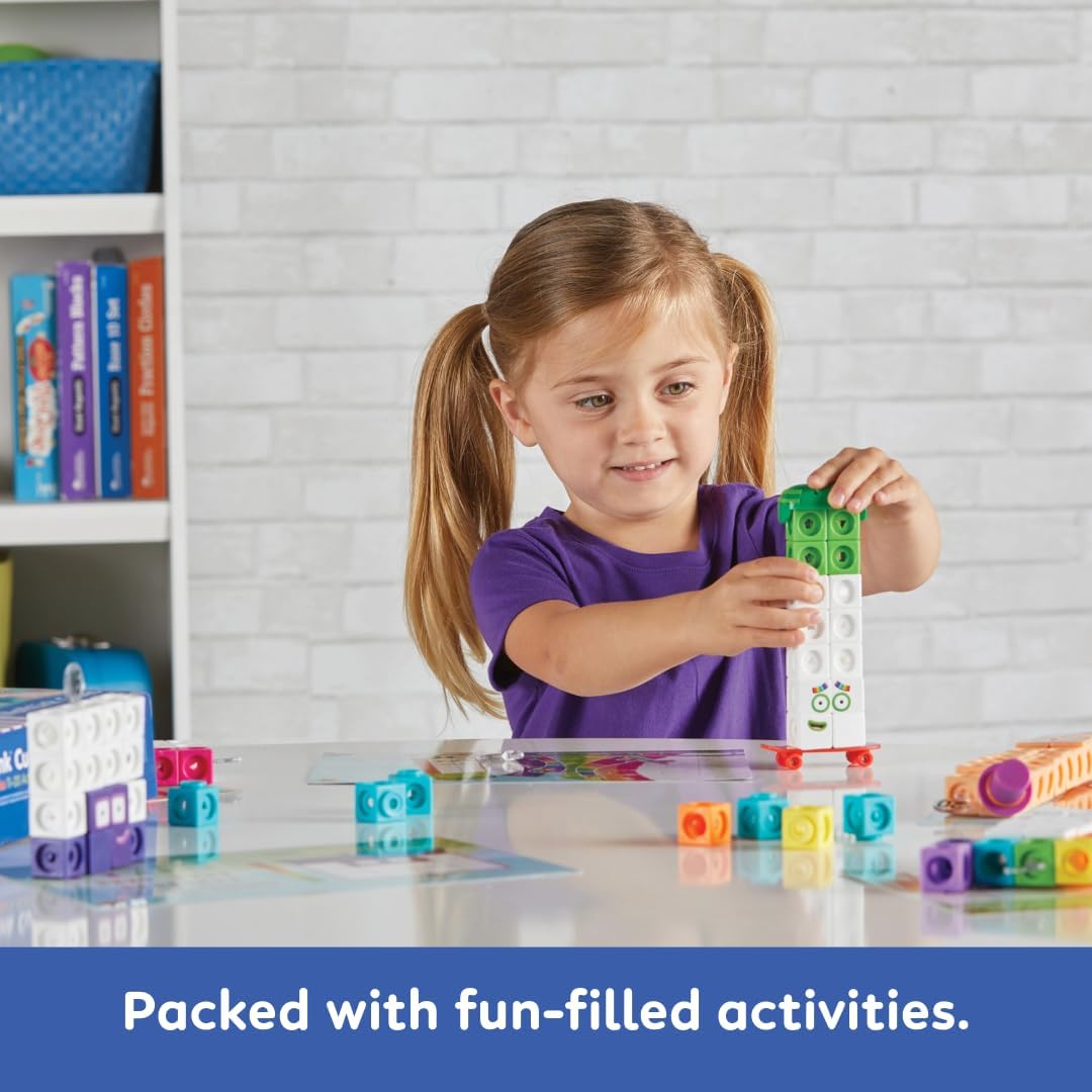 Learning Resources MathLink Cubes Numberblocks 11?20 Activity Set ...